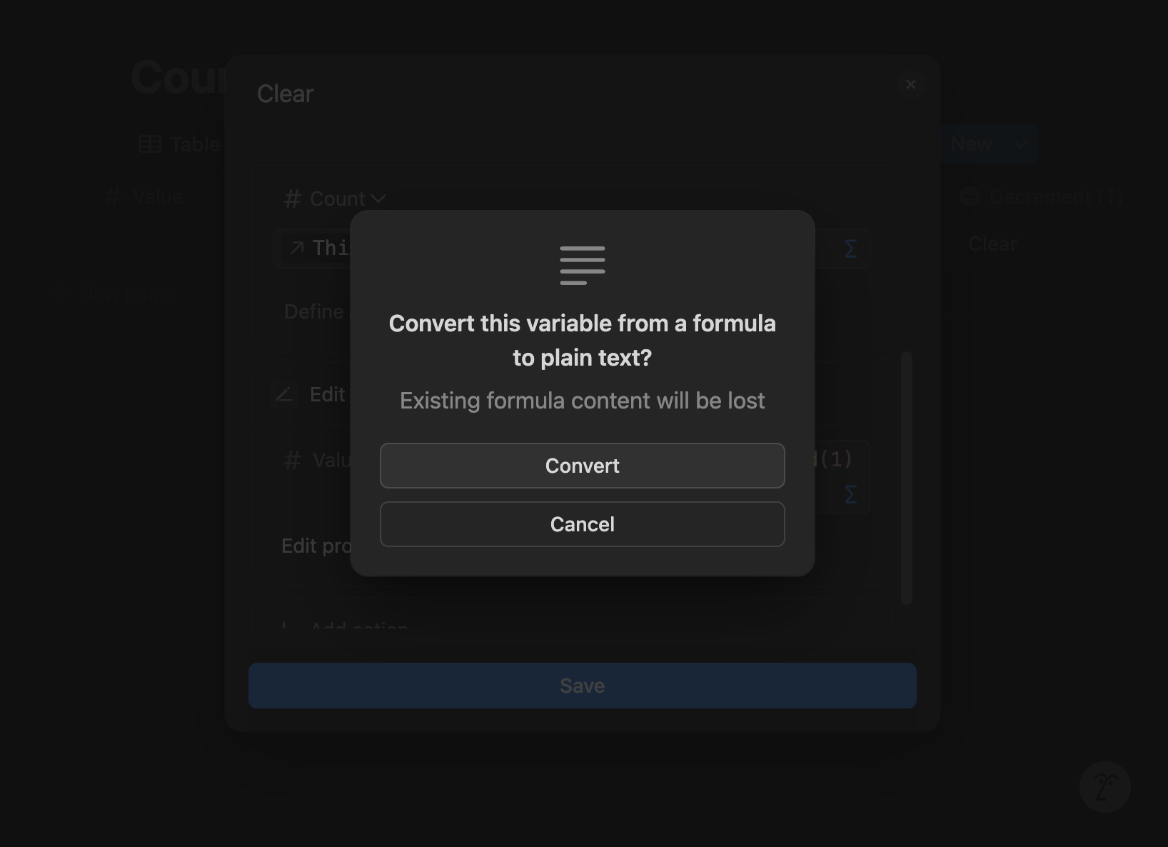 Creating a Simple Counter in Notion